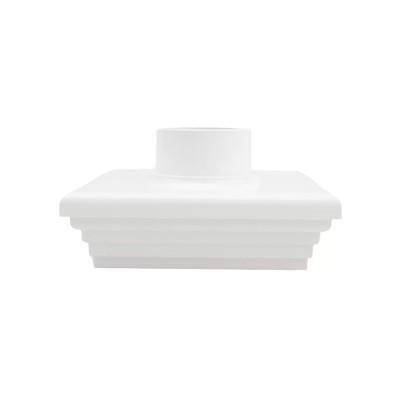 Post Cap Adapter Cap 5" To 3" for Vinyl Fence and Railing (White ...
