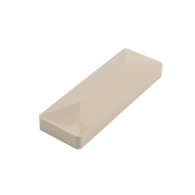 LMT 2" x 6" External Vinyl End Cap for Vinyl Fence Posts (Khaki) - EEC ...