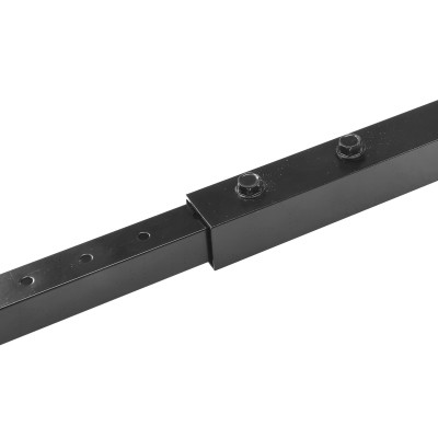 Black Aluminum Adjustable Anti-Sag Gate Brace Kit For Vinyl, Wood, and ...