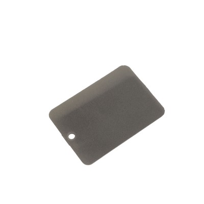 LMT Matte Black Vinyl Sample Swatch Piece | Vinyl Fence Fittings