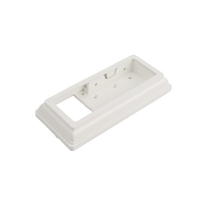 2" x 6" Vinyl Joist Hanger - LMT M-26JH-W - White | Vinyl Fence Fittings