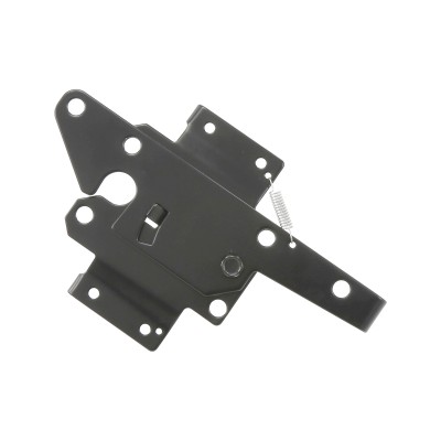 Stainless Steel Dual-Sided Lockable Vinyl Fence Gate Latch (Black ...