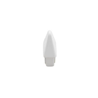 LMT 7/8" x 1 1/2" Sharp Spade Vinyl Picket Cap for Vinyl Fence Posts ...