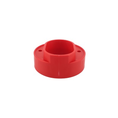 Red Standard Vinyl Fence Donut For 5" x 5" Vinyl Post and 2 1/2" (2 3/8 ...
